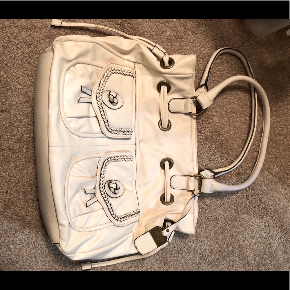 Cream Colored Jessica Simpson Bag - Gem